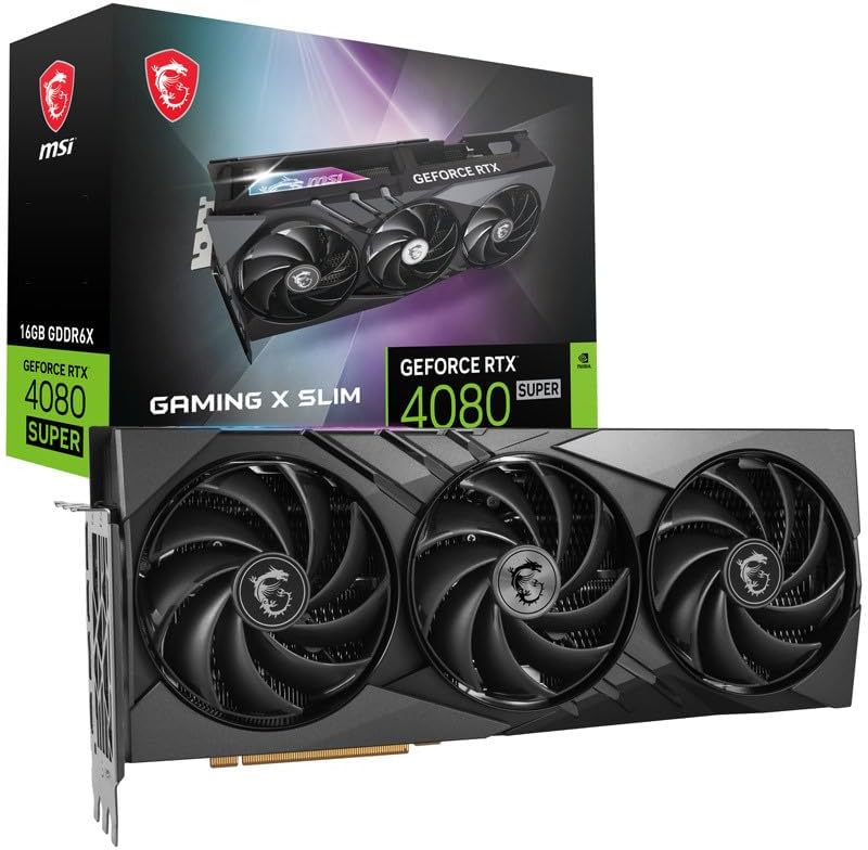 MSI GeForce RTX 4080 Super 16G Gaming X Slim Graphics Card : Amazon.co ...