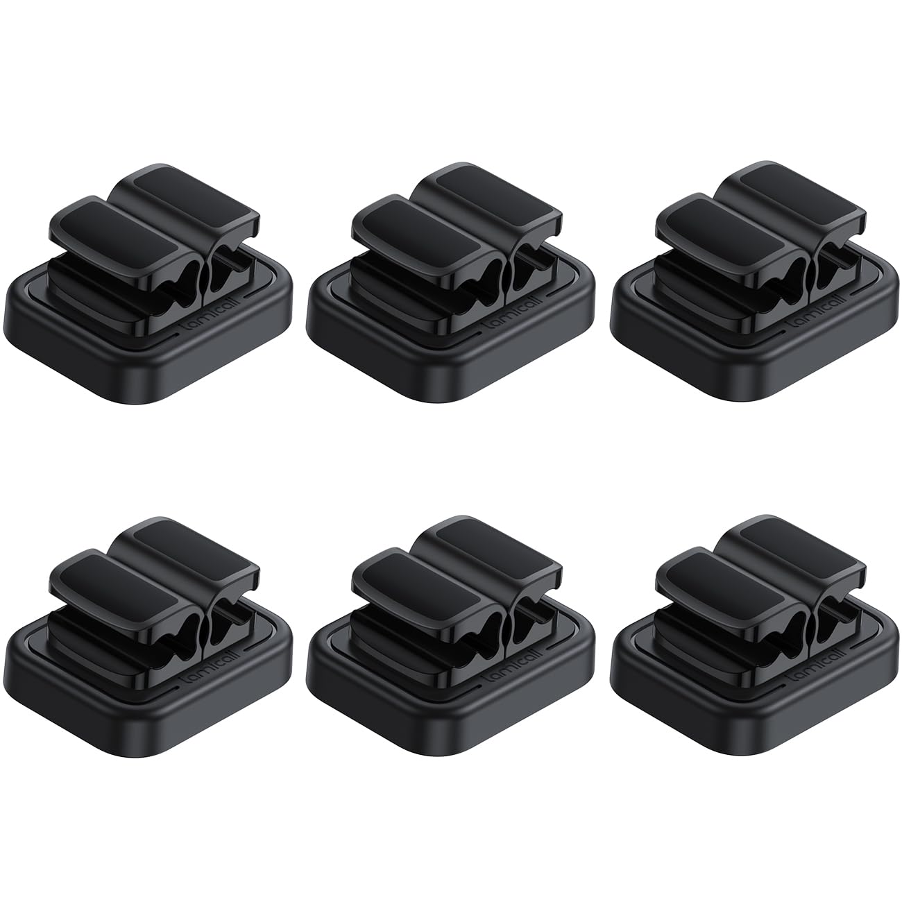 Amazon.com: 3-in-1 Cord Spring Clip Holder - Lamicall Small Clips for ...