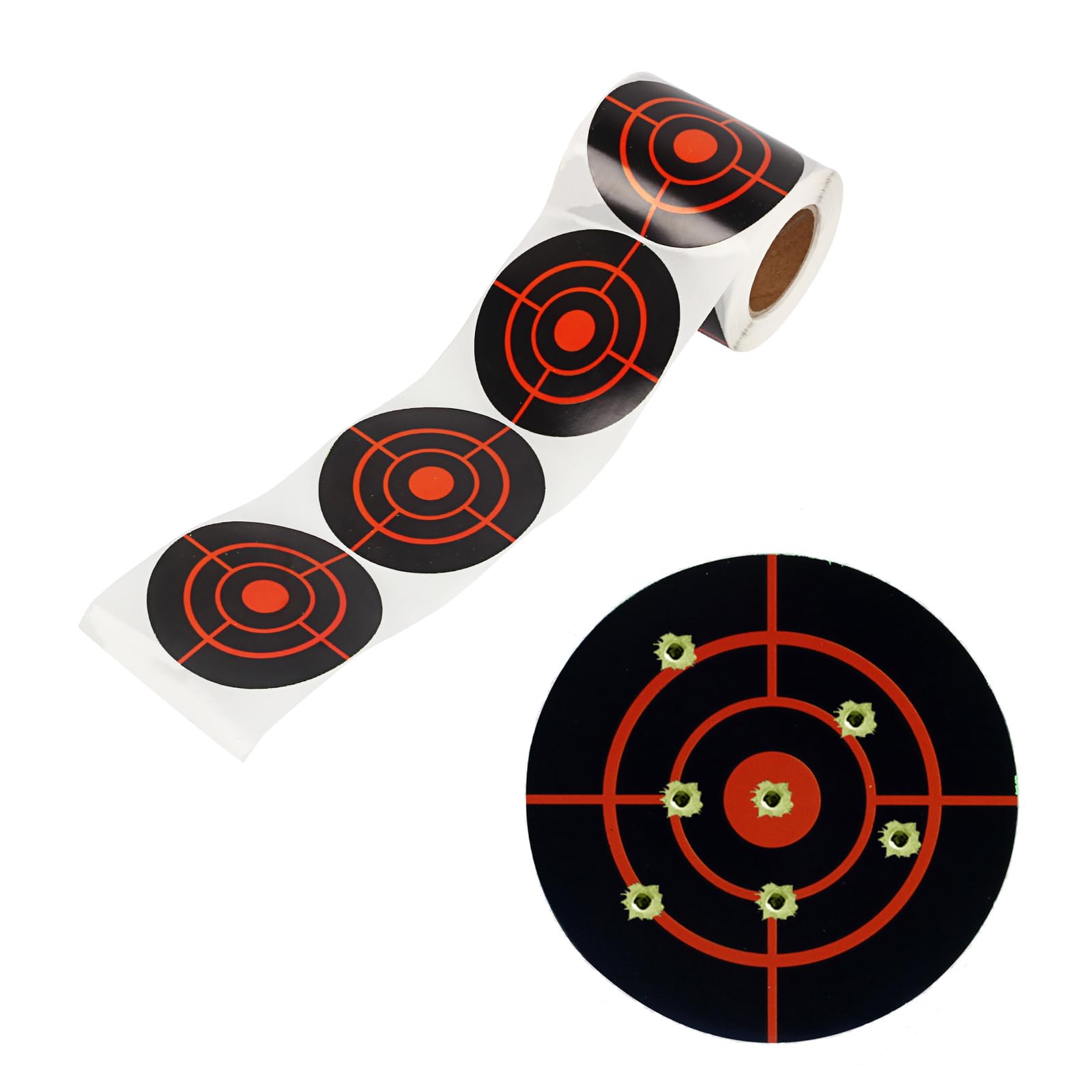 Snapklik.com : Splatter Shooting Target Sticker - 3 Inch Self-Adhesive ...