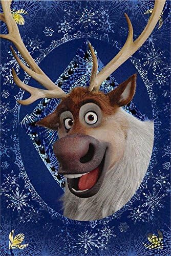 Sven Moose photo 4x6 Frozen Disney Panini 2014#87 Foil includes bonus ...