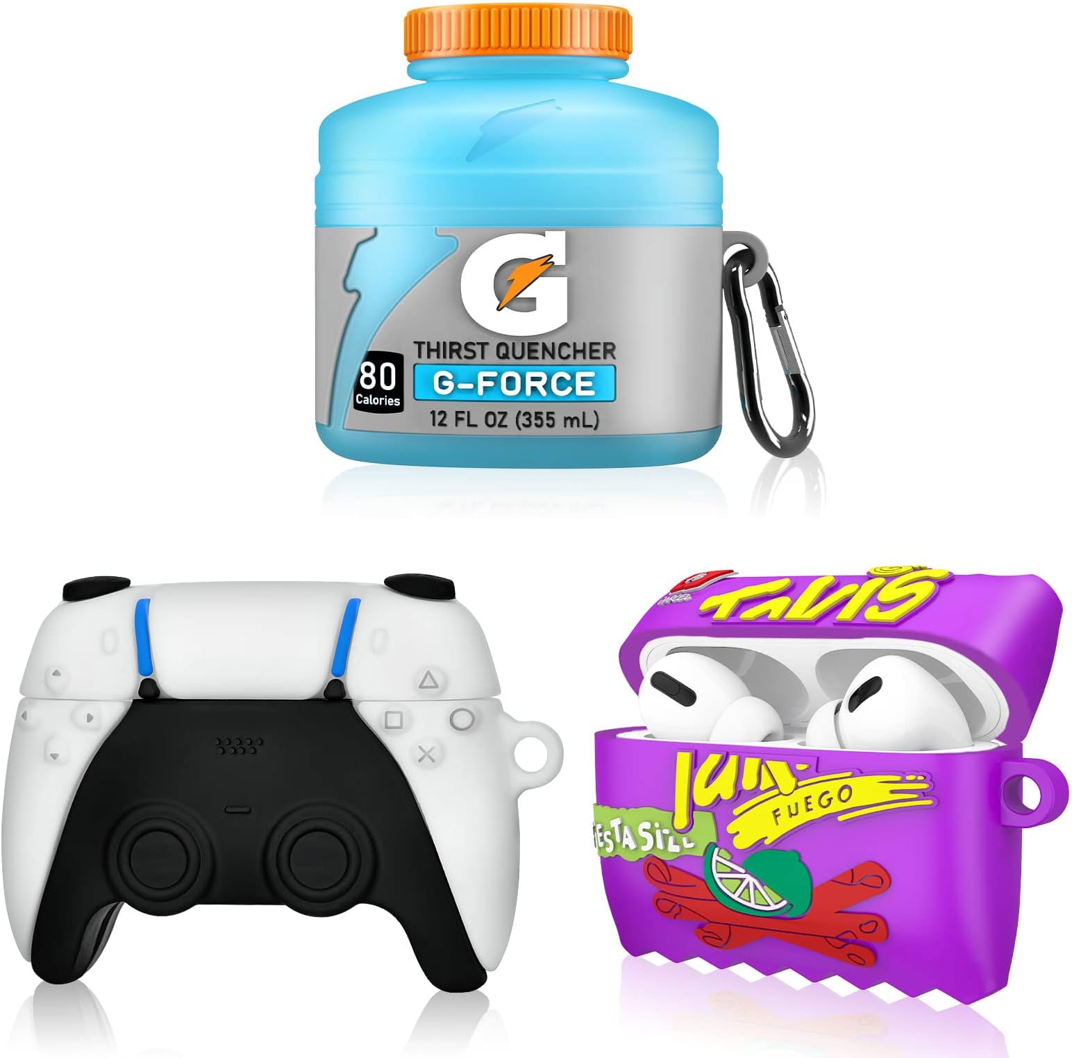 Amazon.com: [3Pack]Cute Cover for Airpod Pro/Airpod Pro 2 Case, Sport ...