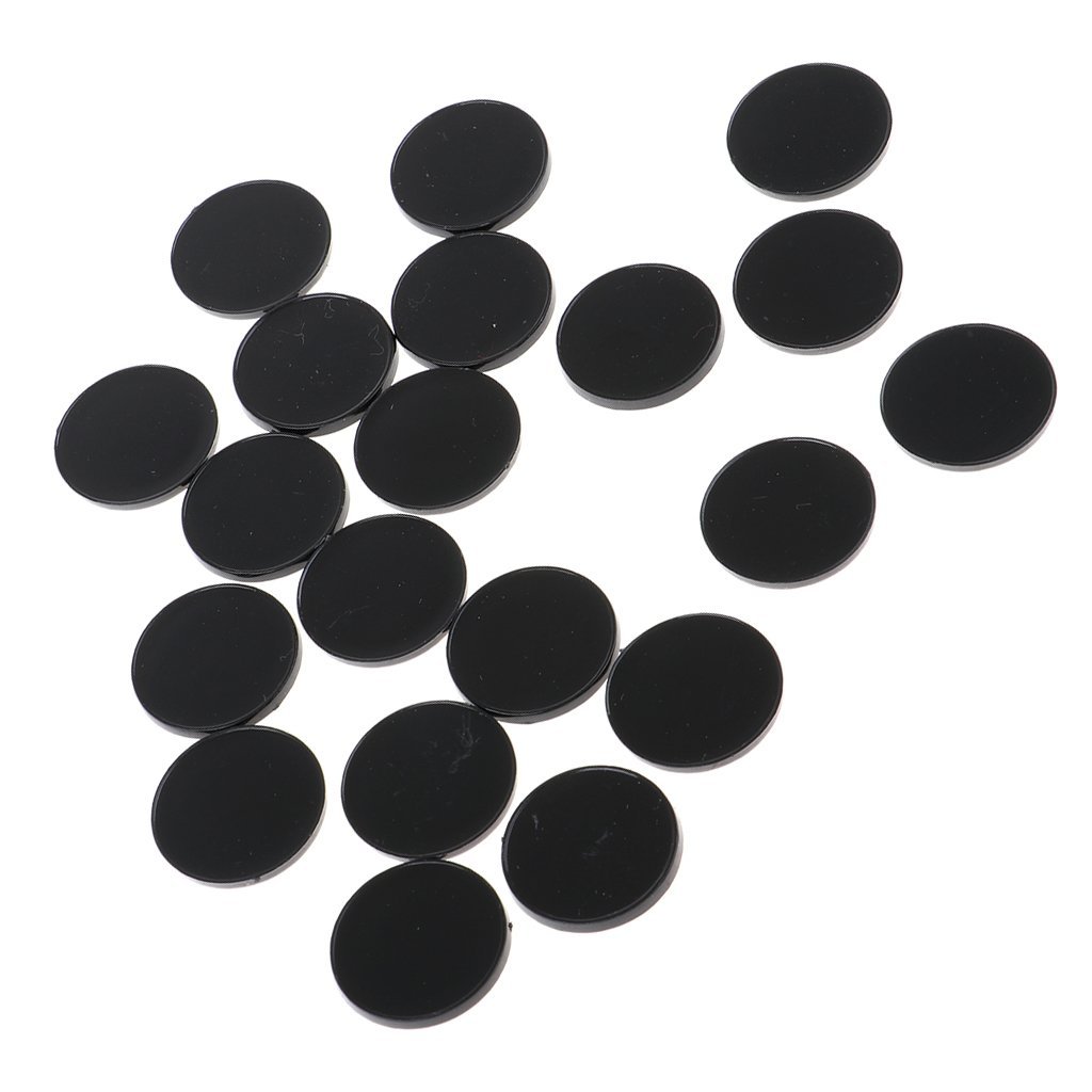zalati Round Base 20pcs Platform Stand Gasket for Model Action Figures ...