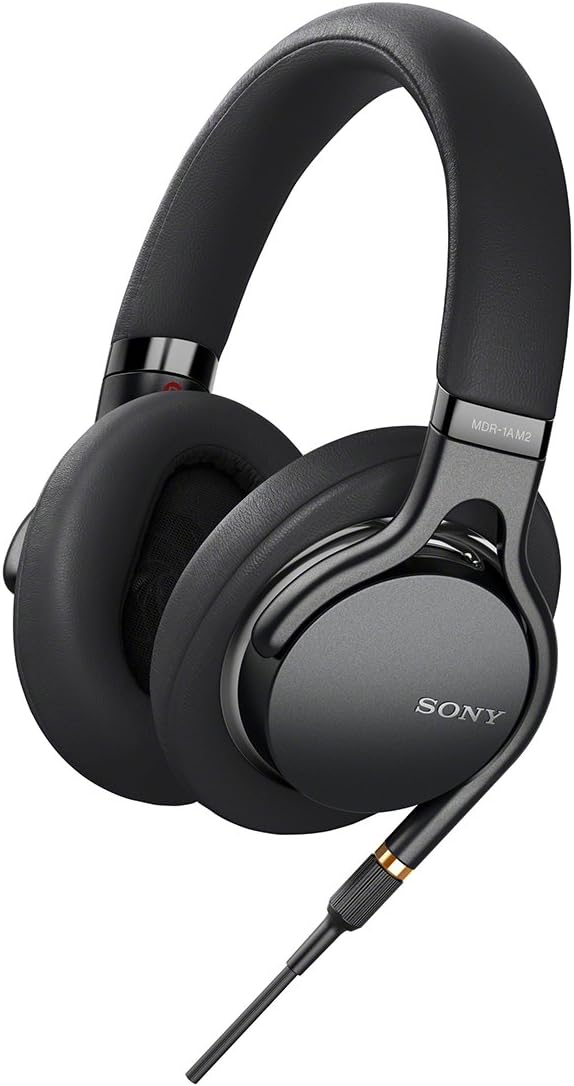 Amazon.co.jp: 【整備済み品】 ソニー ヘッドホン MDR-1AM2 B : ハイレゾ 密閉型 折りたたみ式 ケーブル着脱式 ...