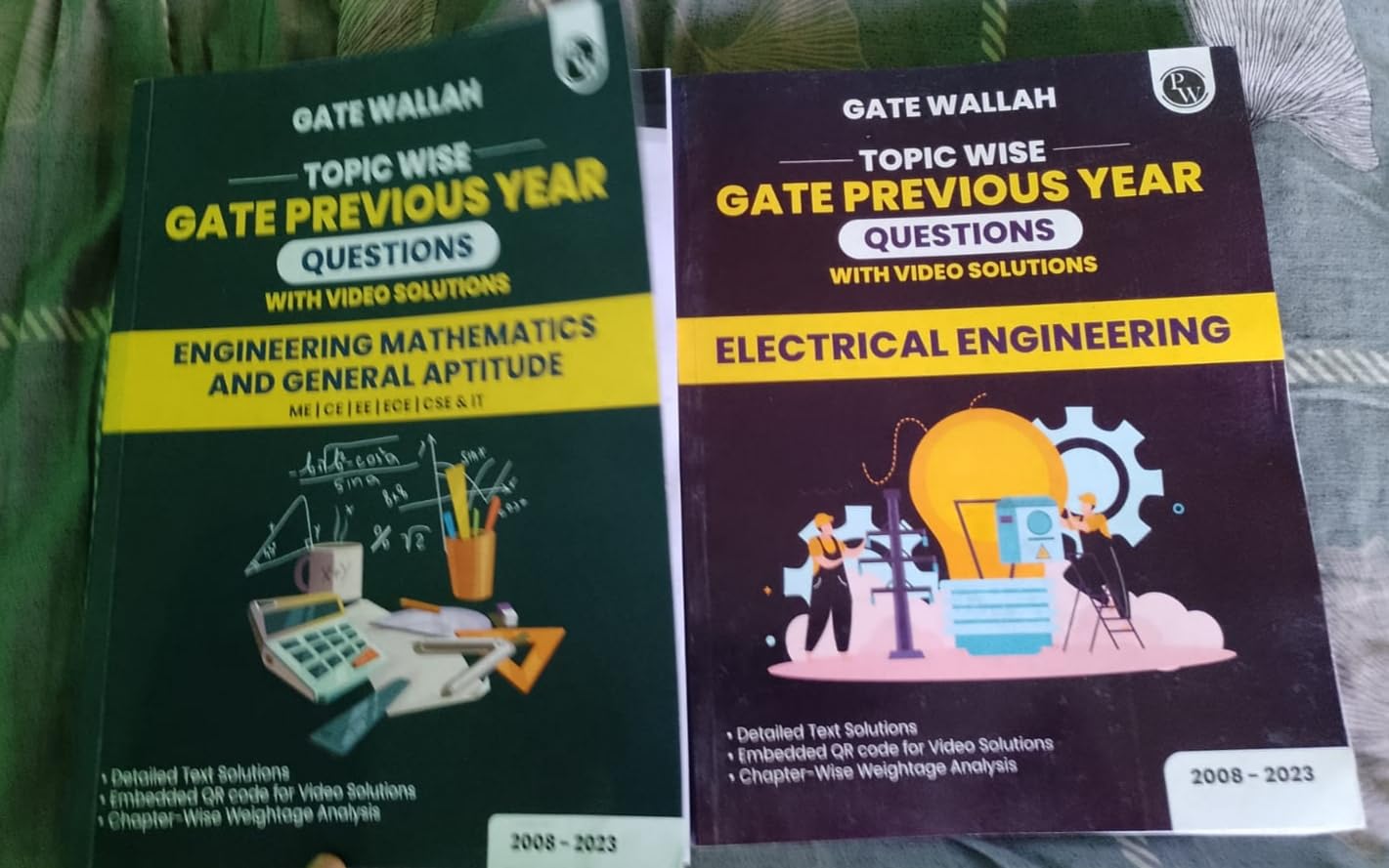 Buy PW GATE Wallah Topicwise PYQ Combo: Electrical Engineering + Engineering Mathematics ...