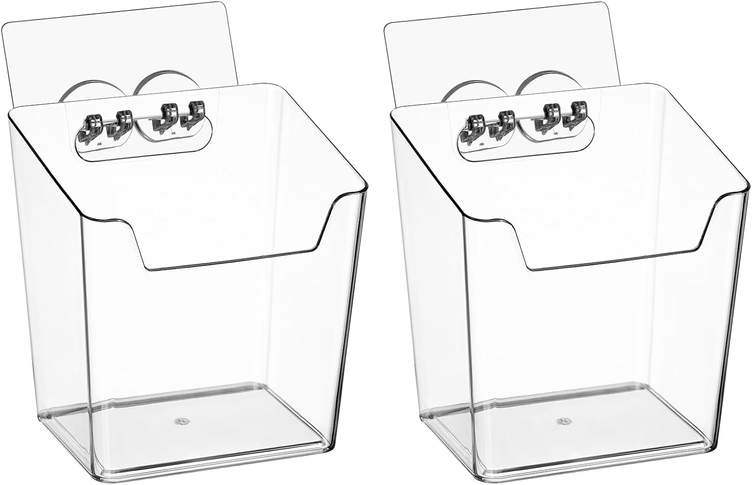 Amazon.com: 2-Pack Kitchen Cabinet Door Organizer Adhesive, Hanging ...