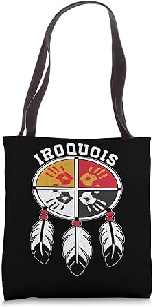 Amazon.com: Iroquois Medicine Wheel Native American Indian Nation Tote ...