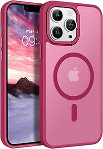 Amazon.com: BENTOBEN Magnetic for iPhone 13 Pro Case [Compatible with Magsafe] Translucent Matte ...