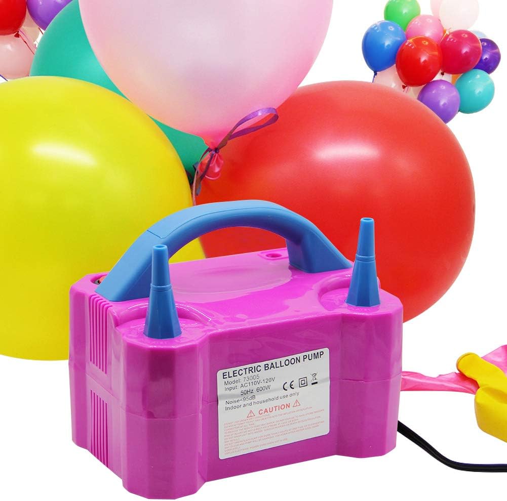 Amazon.com: YOFIT Portable Dual Nozzle 110V 600W Electric Balloon ...
