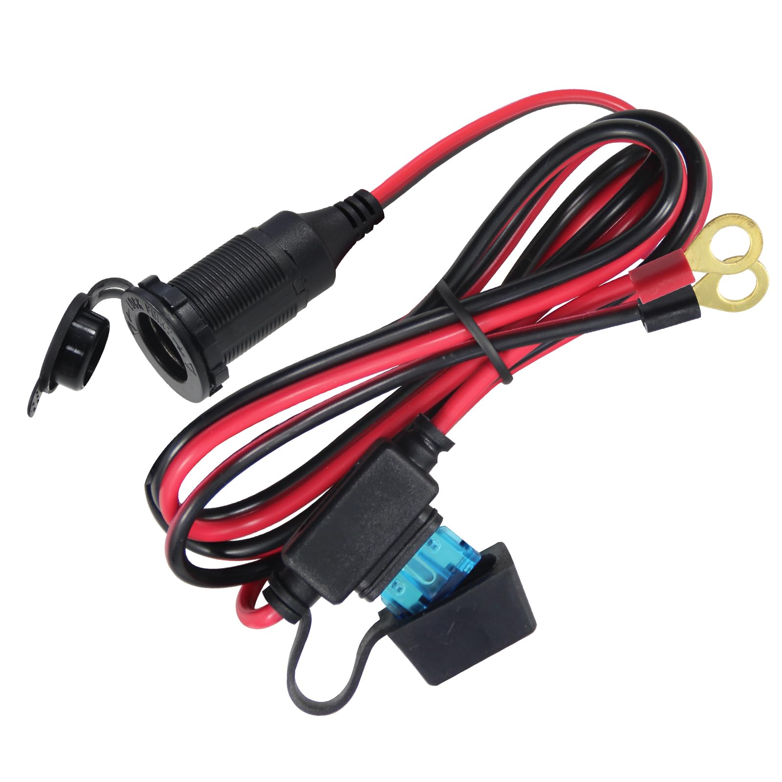 Female Cigarette Lighter Socket USB C Type C To 12V Car Cigarette