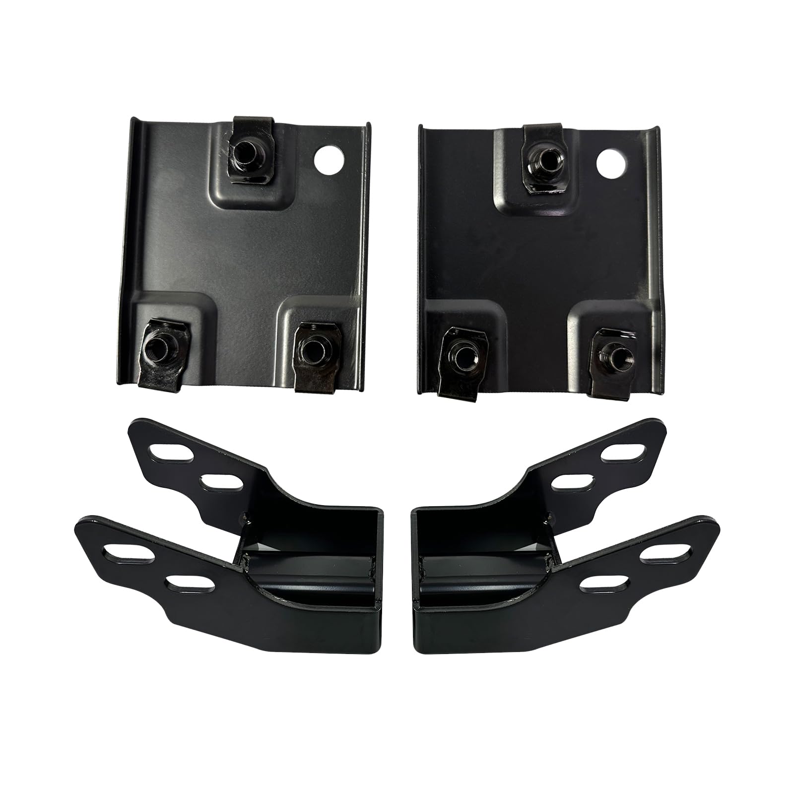 Amazon.com: BST BSSP 4PCS Front Bumper Frame Kit Plate Bracket Set ...