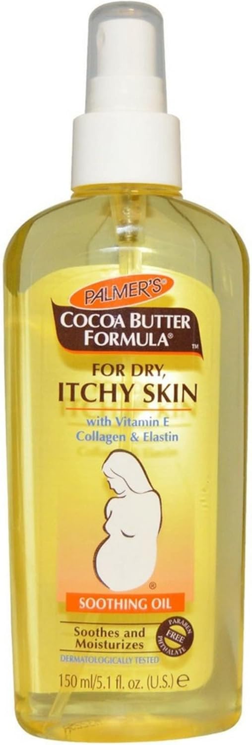 Amazon.com : Palmer's Cocoa Butter Formula Soothing Oil 5.10 oz : Body ...