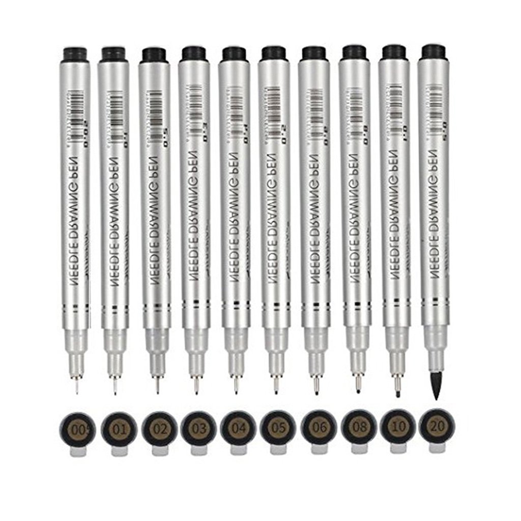 Fine Point Micro-Line Inking Pens Multiliner Fineliner Drawing ...