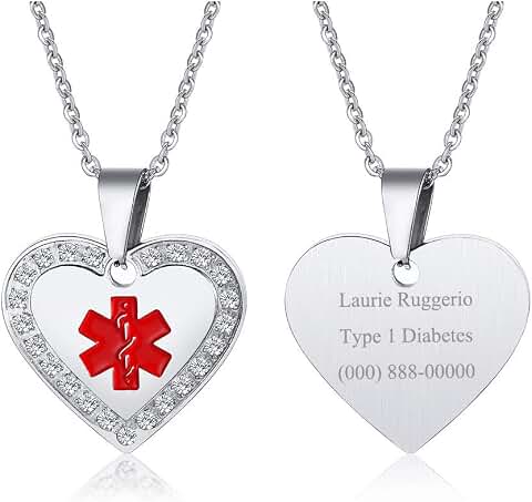 Amazon.co.uk: medical alert necklace