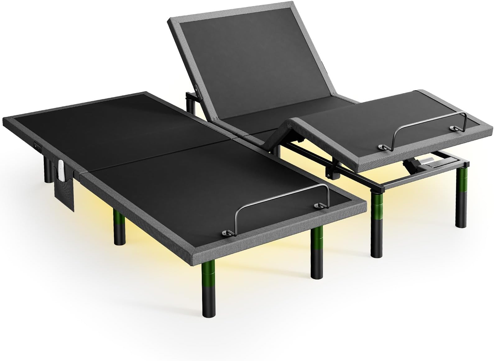 Amazon.com: Split King Adjustable Base King Size 15" Split King ...