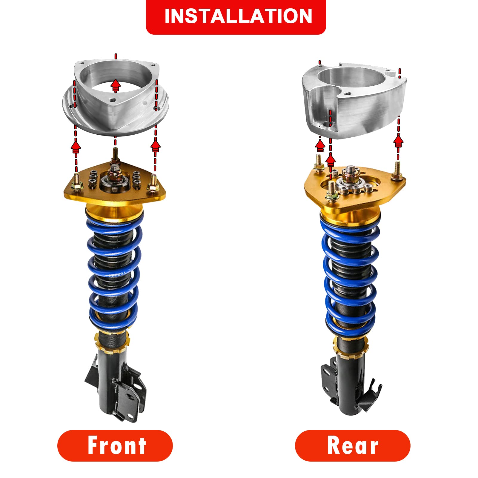 WSays 3" Shock Lift Kit S...B08YJYC2BH | Encarguelo.com.ec