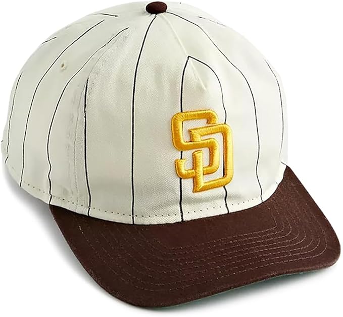 Amazon.com: New Era SD San Diego Padres Retro Pinstripe The Golfer ...