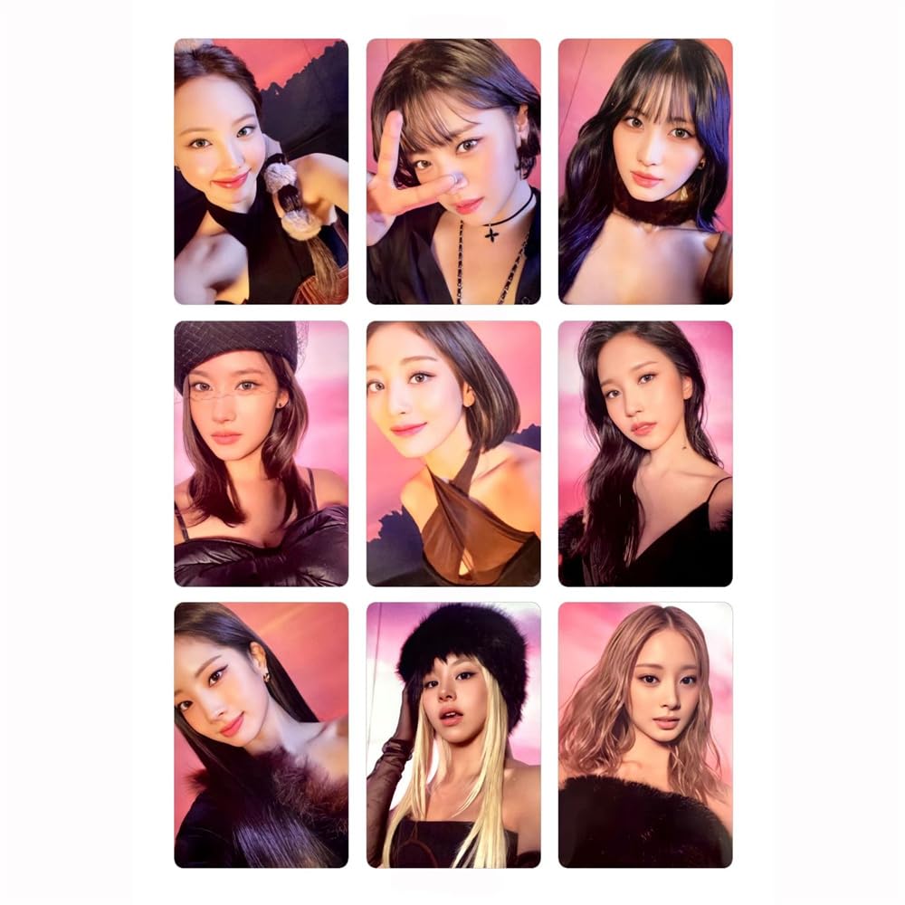 Amazon.com: Kpop Twice Photocards Ready To Be Album Tarjeta LOMO de ...