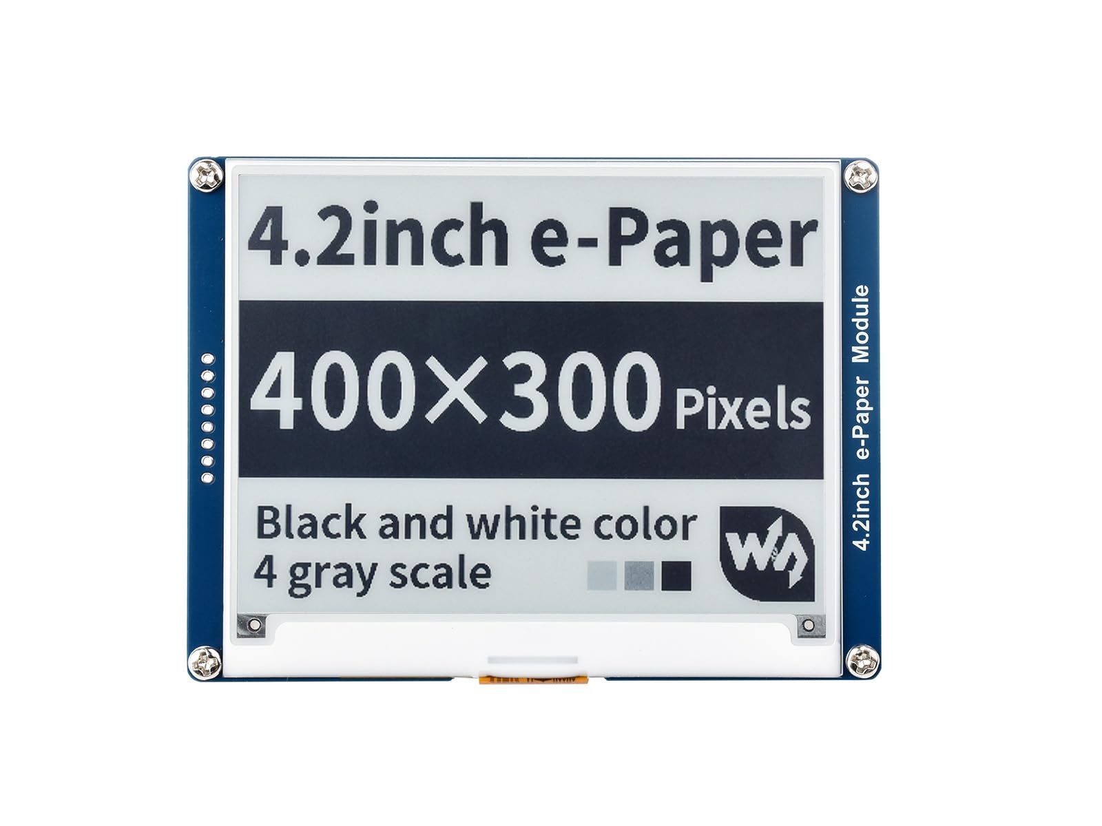 Waveshare 4.2 Inch E-Paper Display Module Kit 400 x 300 Resolution 3.3v ...