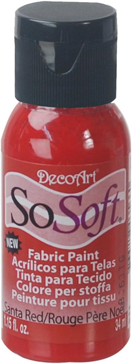 Amazon.com: DecoArt DSS77-26 SoSoft Fabric Acrylics Paint, 1-Ounce ...