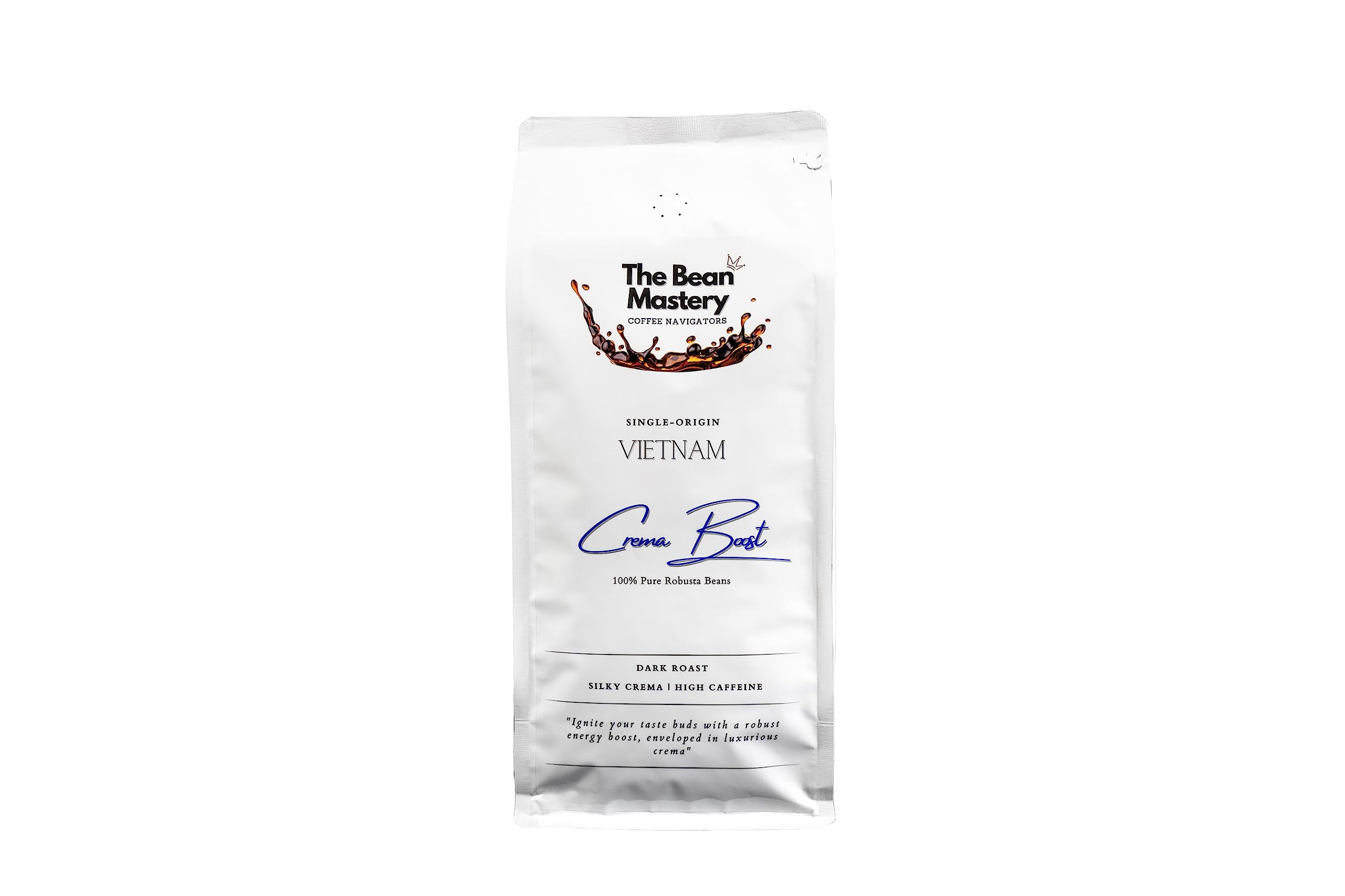 Buy The Bean MasteryCrema Boost Strong Coffee Beans | Robusta Coffee ...