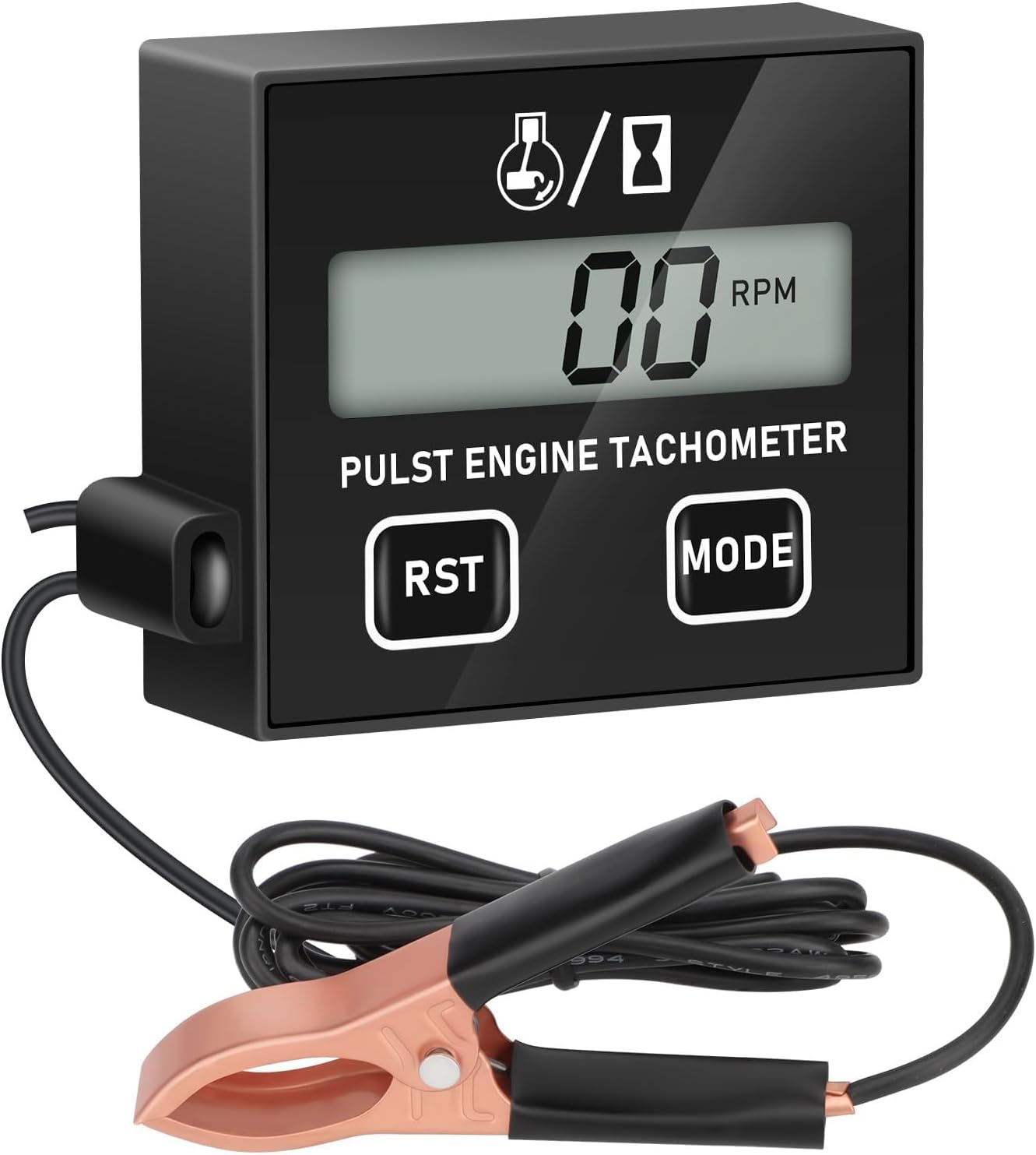 Amazon.com: Oppama Pulse Engine Tachometer/Hour Meter PET-304 - Echo ...