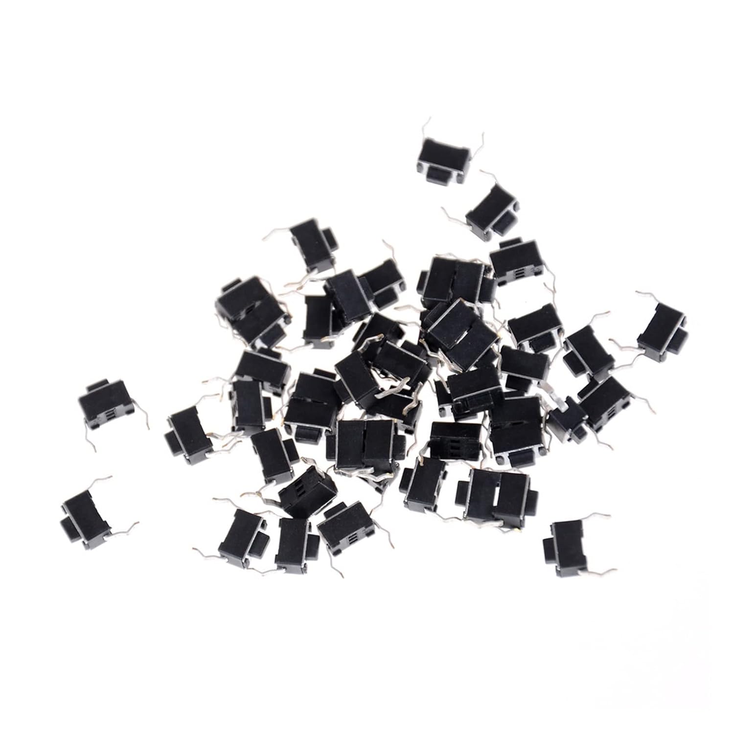 30pcs Panel PCB Momentary Tactile Tact Push Button Micro Switch 2 Pin ...