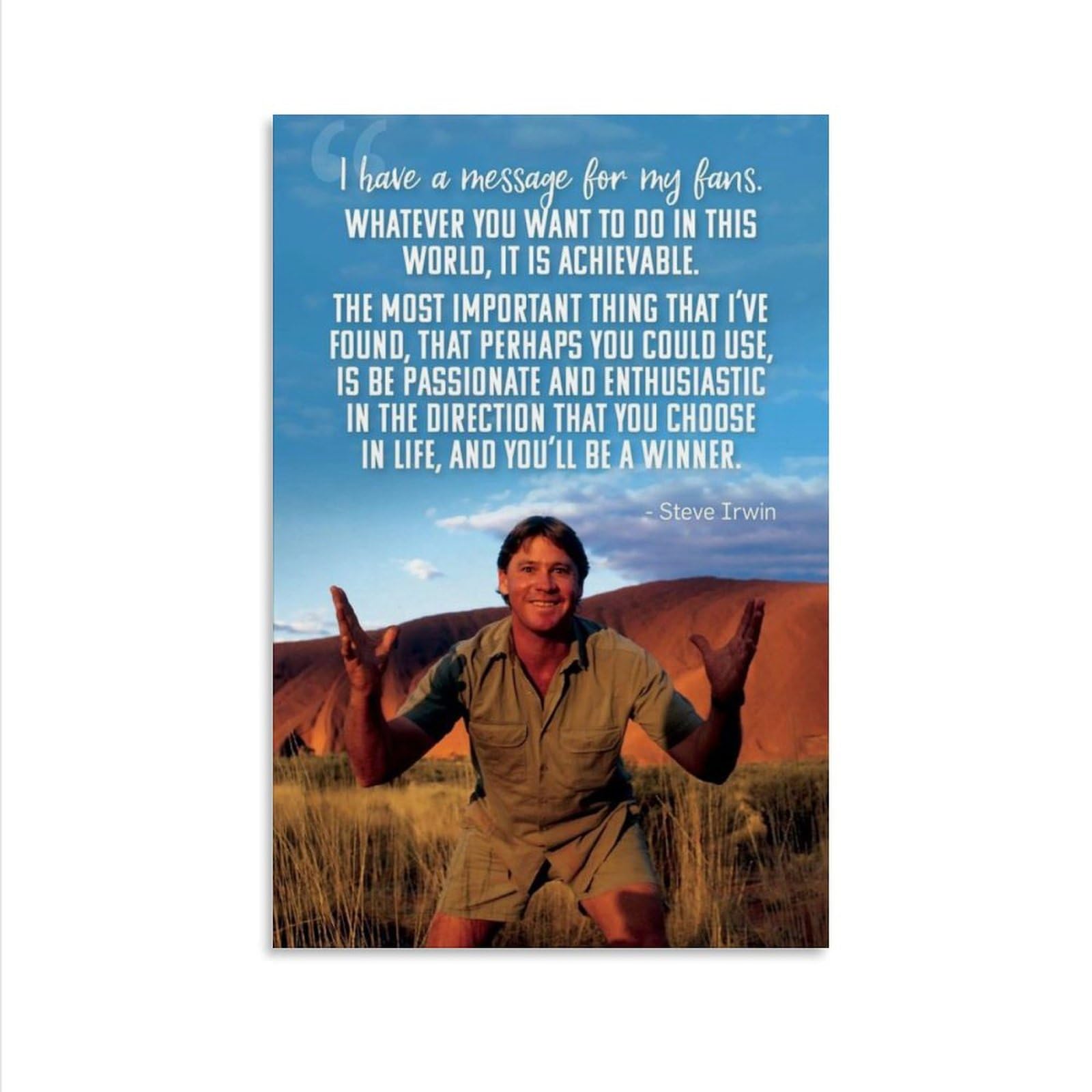 Steve Irwin Inspirational Quotes