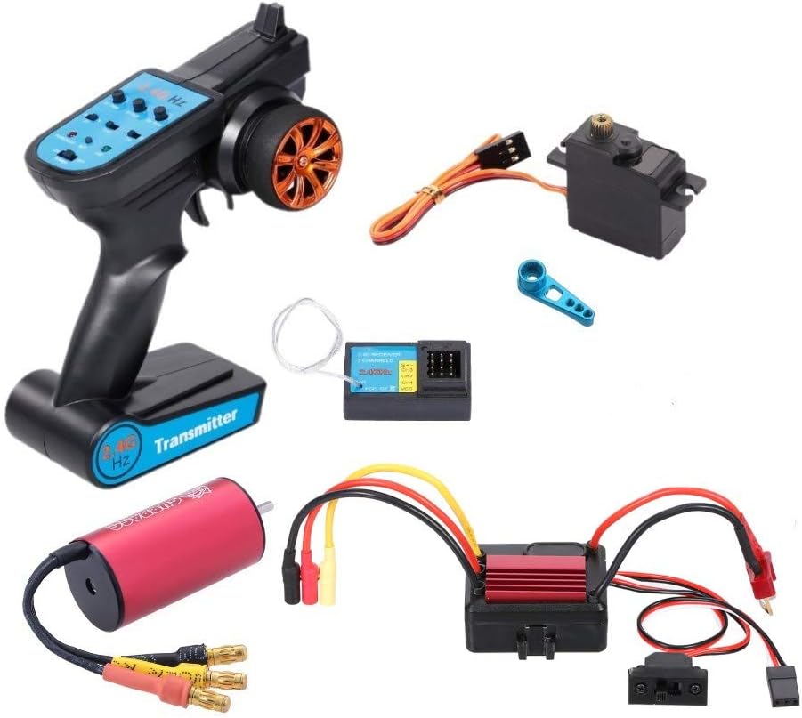 Amazon.com: Erhai Brushless Upgrades Kit Motor ESC Receiver Remote ...