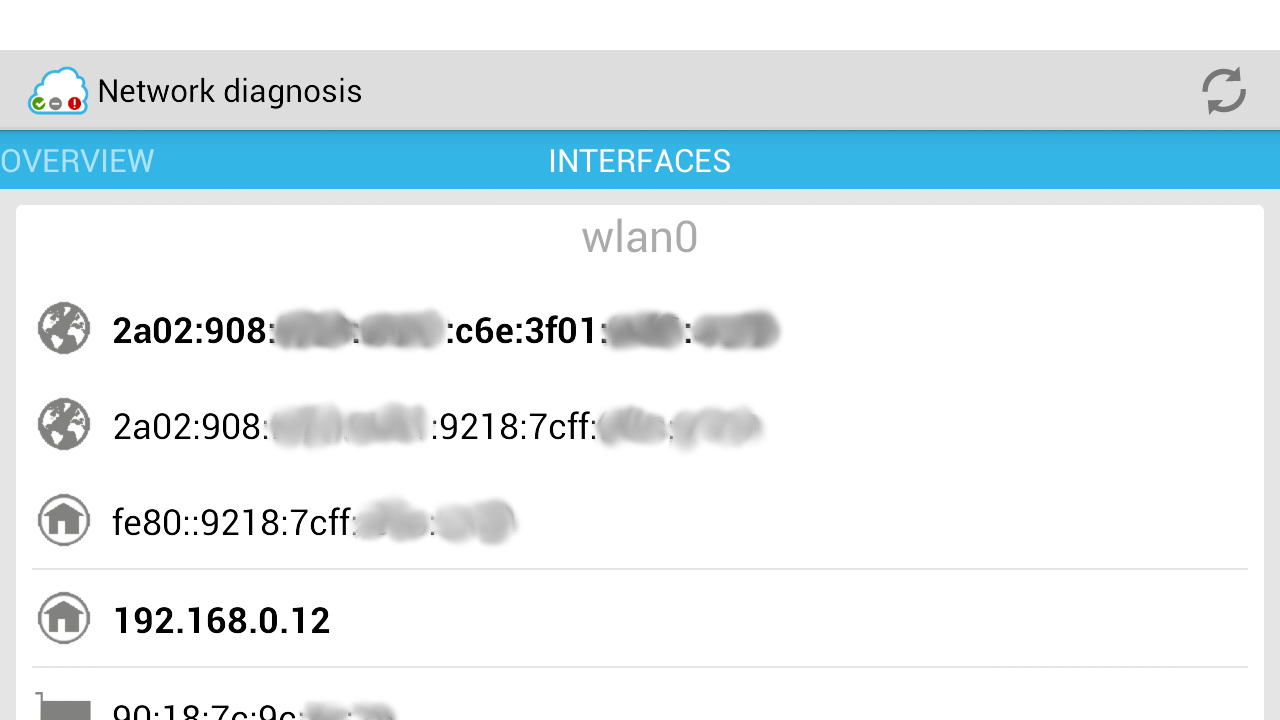 network diagnosis - App on the Amazon Appstore
