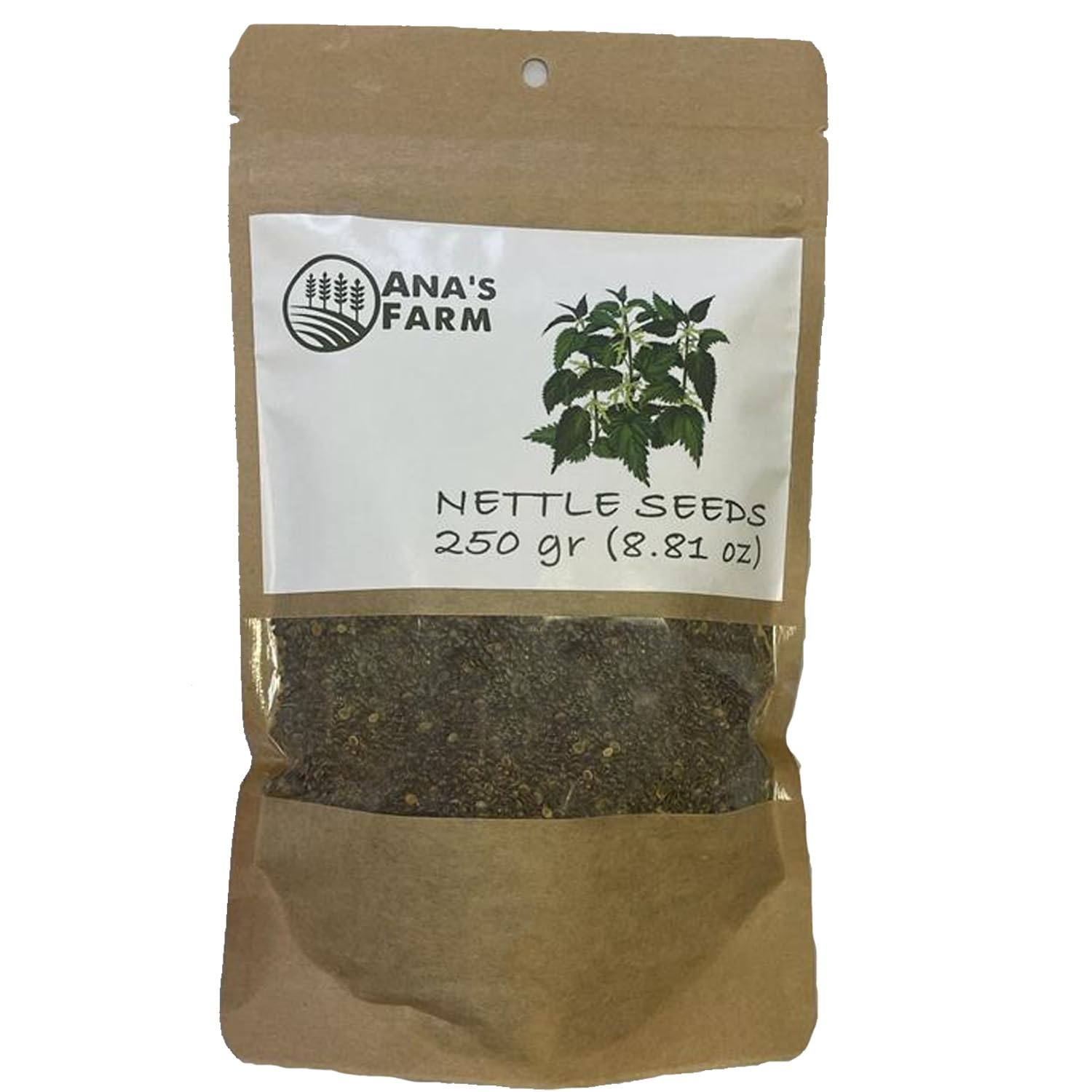 Amazon.com : Natural Nettle Seed (Urtica dioica) - 250g Premium Quality ...