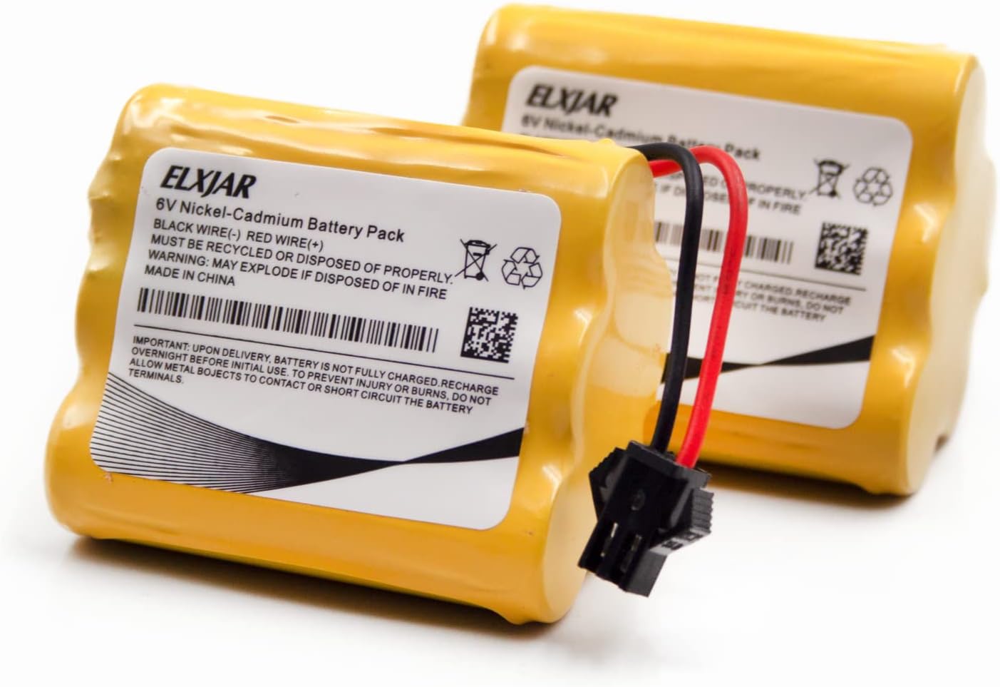 Amazon.com: 600-XTI-BAT Battery 6v 2100mAh Ni-MH XTi-5 Simon 6VDC UTC ...