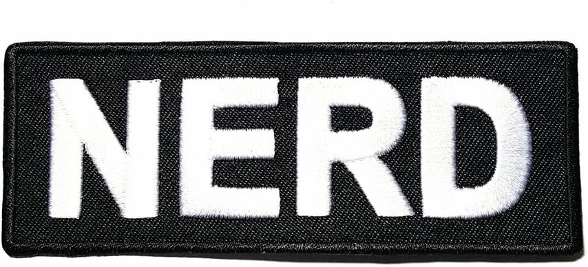 Amazon.com: Nerd Funny Quotes Quotes Band Logo Patch Sew Iron on ...