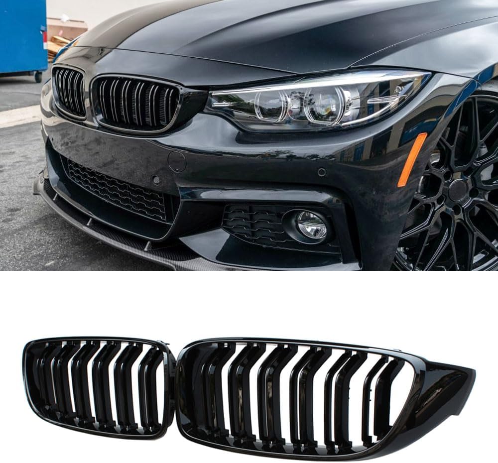 Amazon.com: SNA F32 Kidney Grill Fit for BMW 4 Series F32 F33 F36 (2014 ...