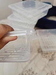 Buy Raawan Fridge Storage Boxes (Pack of 6), Fridge Organizer with ...