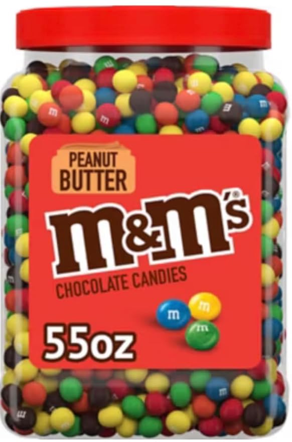 Amazon.com : M&MS Bulk (M&MS Peanut Butter Milk Chocolate (1 Pack ...
