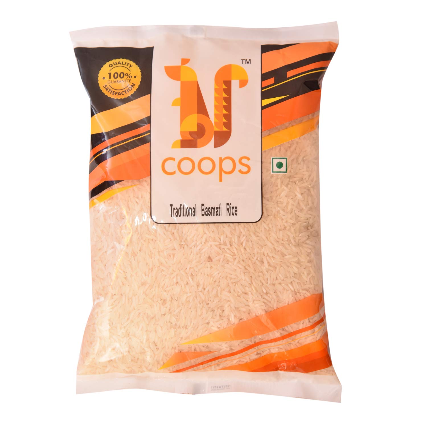 Buy Coops Traditional Basmati Rice 1 KG - Hygienically Packed 1 KG ...