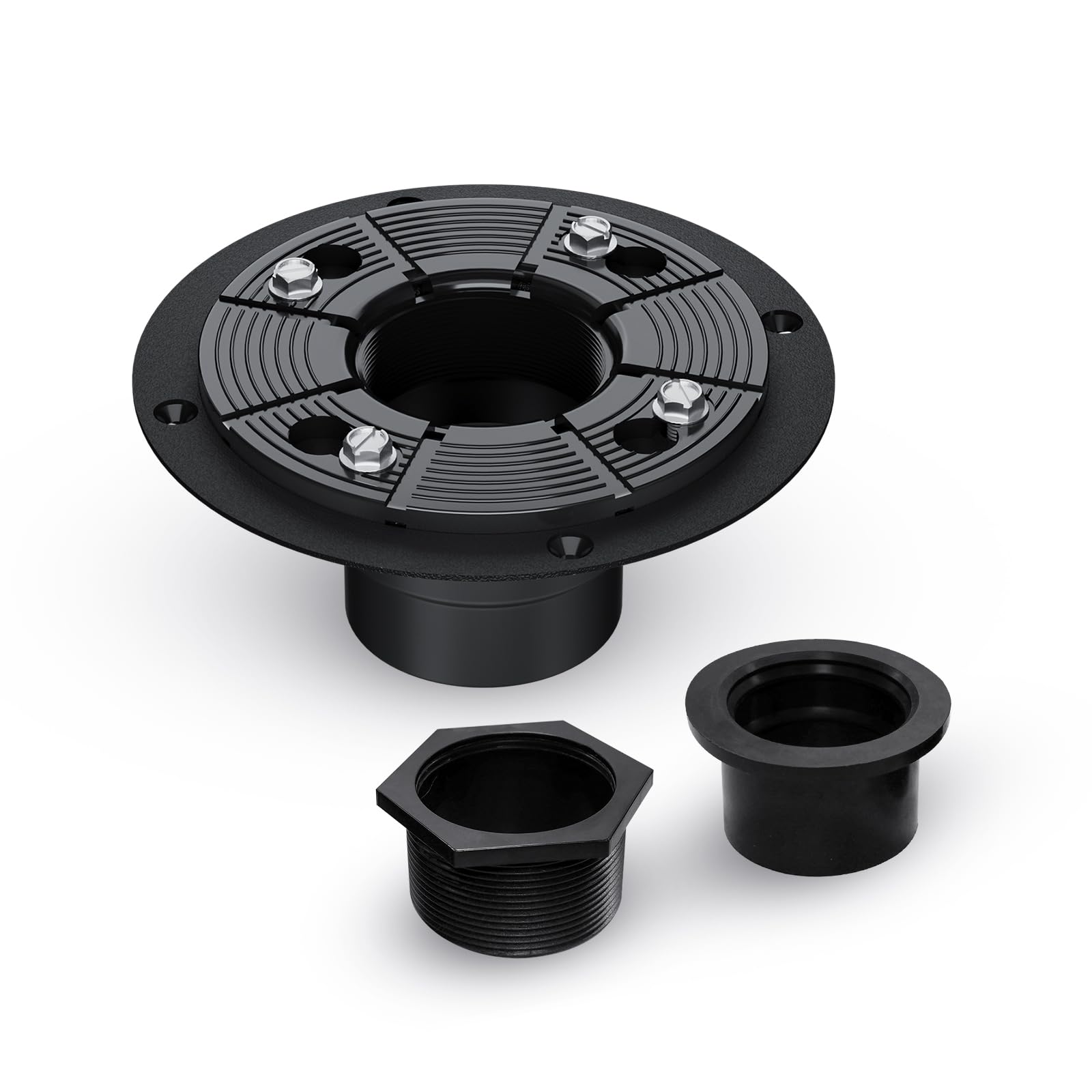 Snapklik.com : Merranox 2-inch Shower Drain Base Flange ABS Material ...