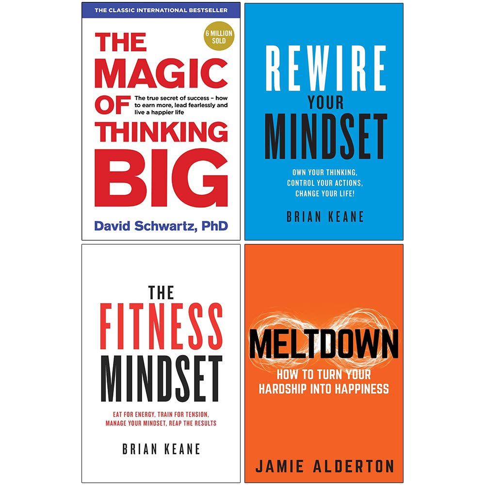 Buy The Magic of Thinking Big, Rewire Your Mindset, The Fitness Mindset ...