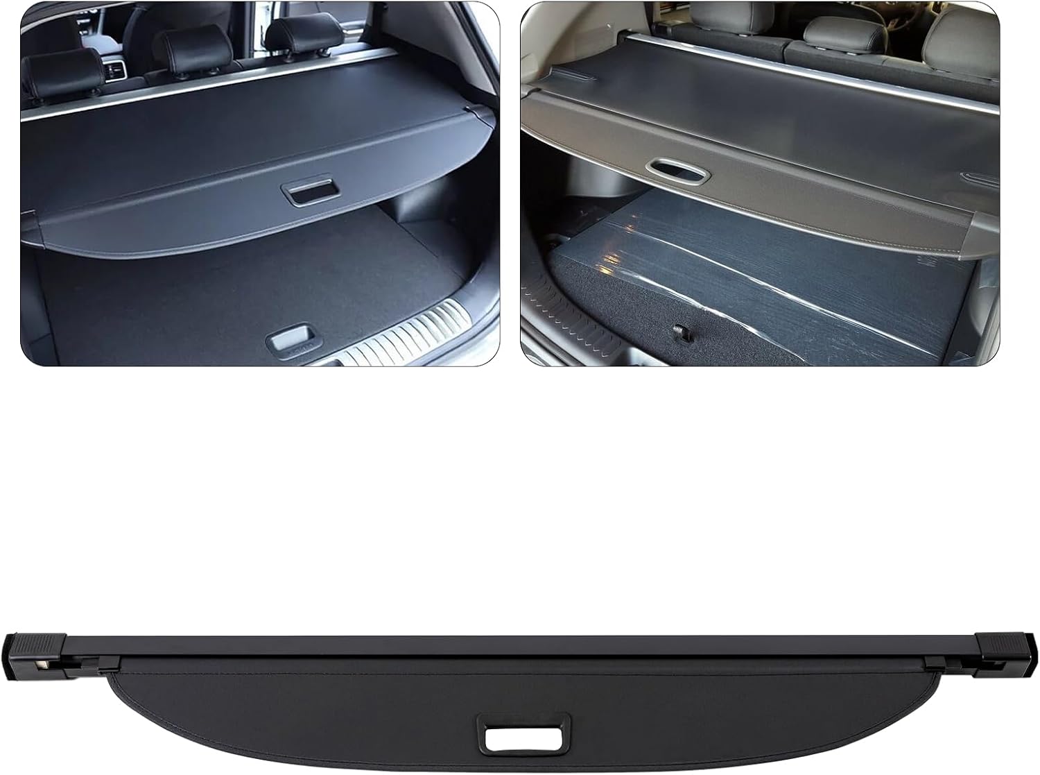 Amazon.com: TBVECHI Cargo Cover, Trunk Cargo Cover Retractable Rear ...