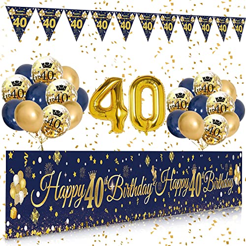 Dekoration 40 Geburtstag