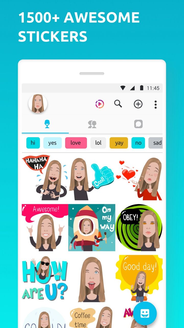 Mirror Personal Emoji & Stickers - App on Amazon Appstore