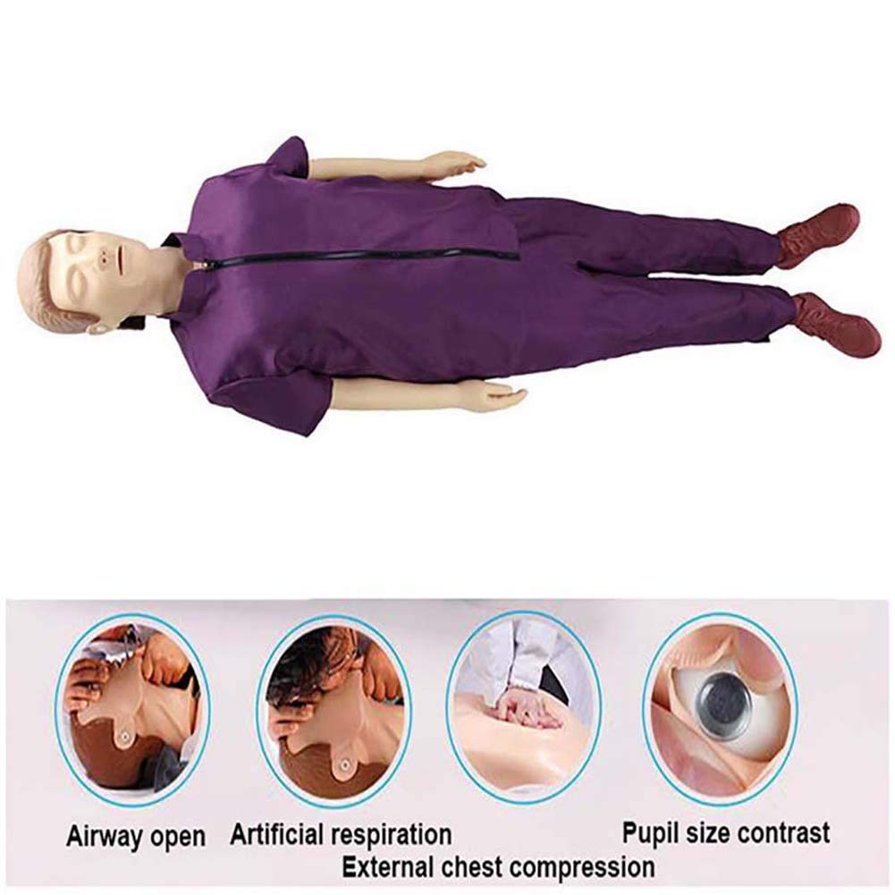 CPR Simulator Training Model Kit, Adult Full Body CPR Training Manikin ...