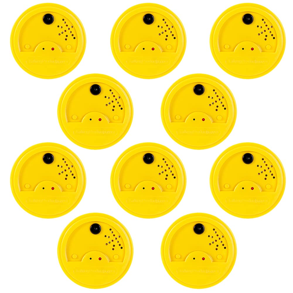 Talking Products, Yellow Talking Tins Voice Recorder, 20 Seconds ...