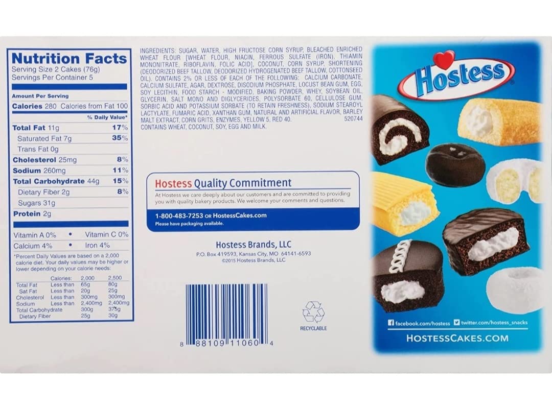 Hostess Raspberry Zingers