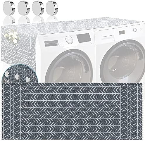 Amazon.com: Washer and Dryer Covers for the Top, Magnet Non-slip ...