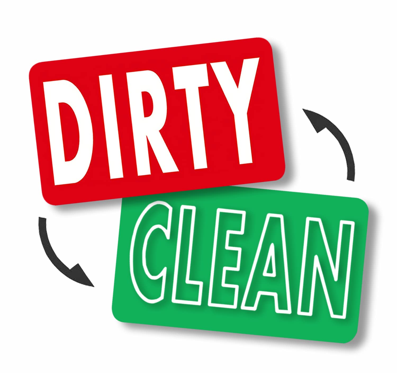 Amazon.com: Monring Dishwasher Magnet Clean Dirty Sign,Universal Strong ...