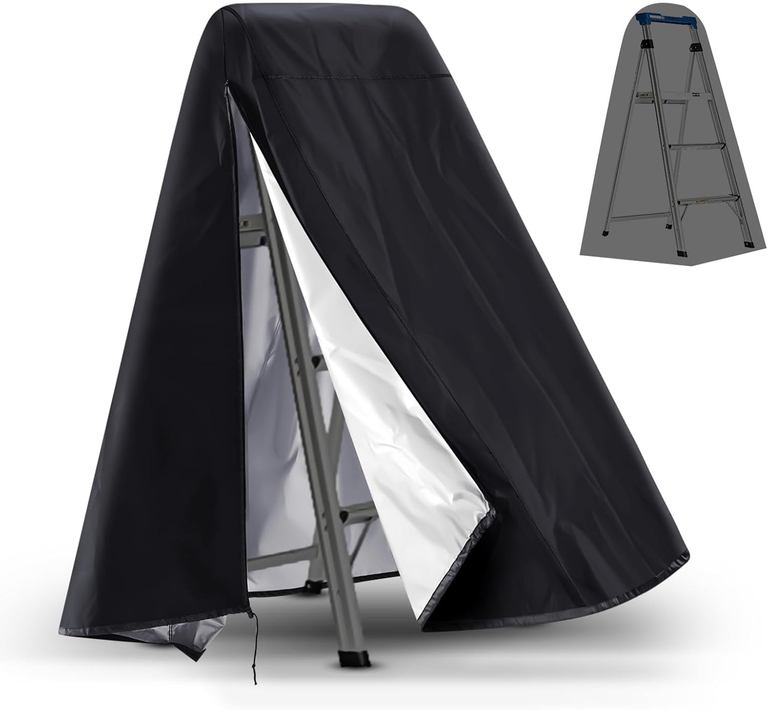 Amazon.com : GliCraft Outdoor Pool Ladder Cover 600d Zippered ...