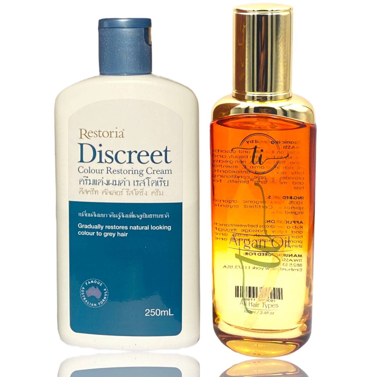 Buy 1 Box Restoria discreet color restoring cream - hair restoring ...