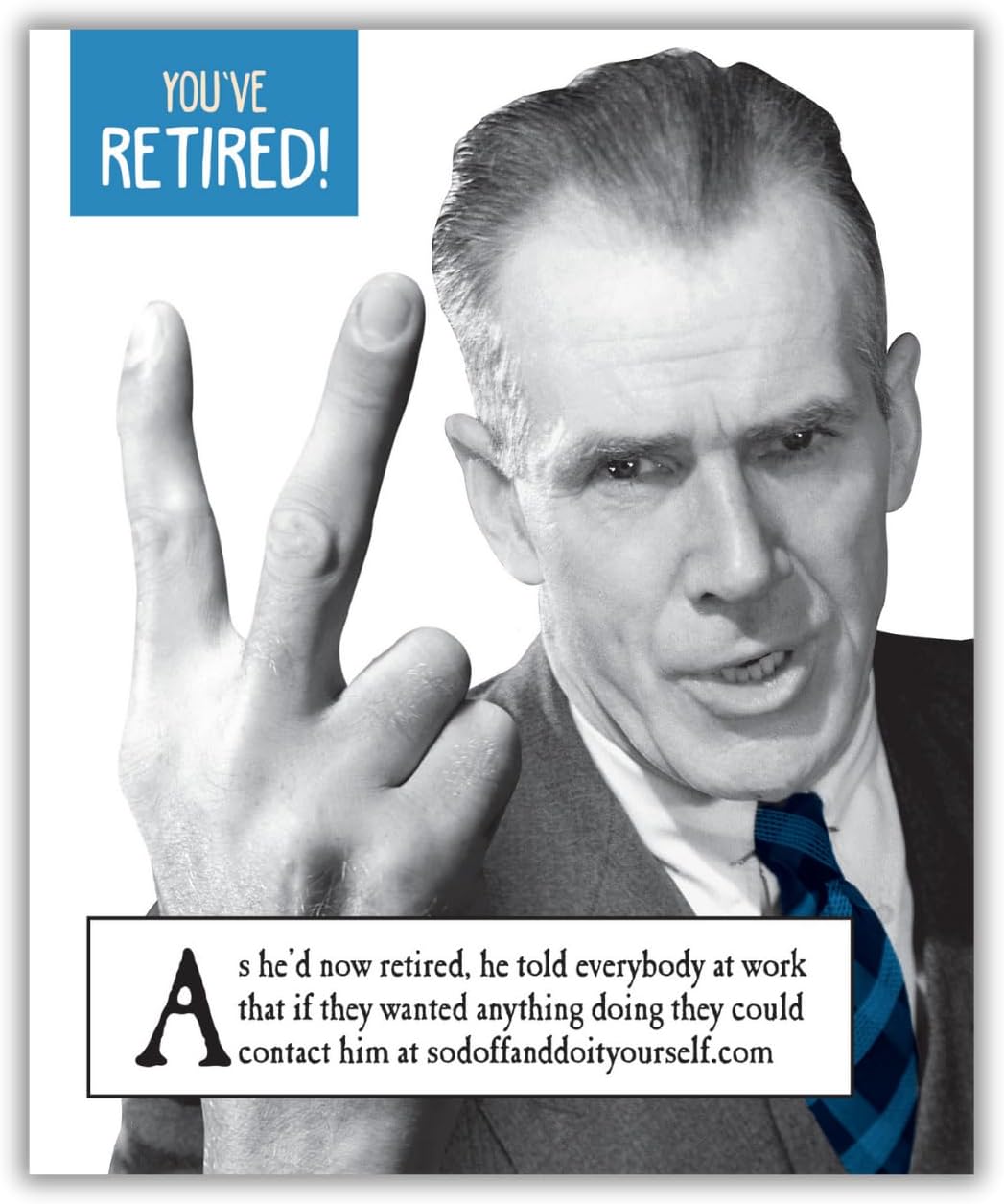 Morphed, Retirement Card, Morphed, As He'd Now Retired,…. Funny ...