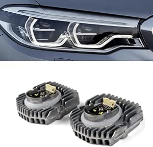 Amazon.com: 2Pcs White DRL Angel Eyes LED Modules Set Compatible with ...